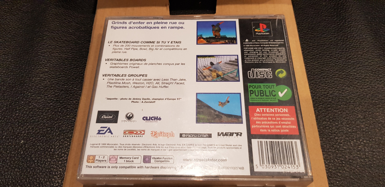 Street skater ps1 .:. Grenier du Geek