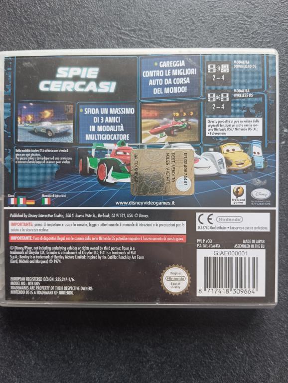 Nintendo - DS - Cars 2 .:. Grenier du Geek