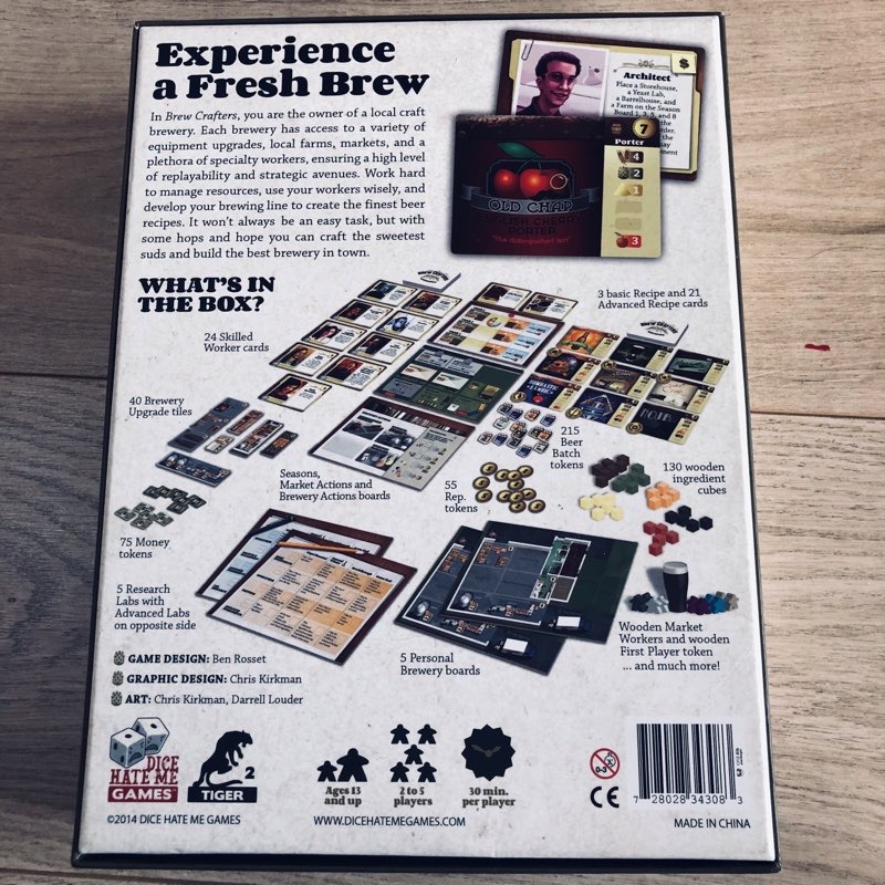 Brew Crafters Board Game .:. Grenier du Geek