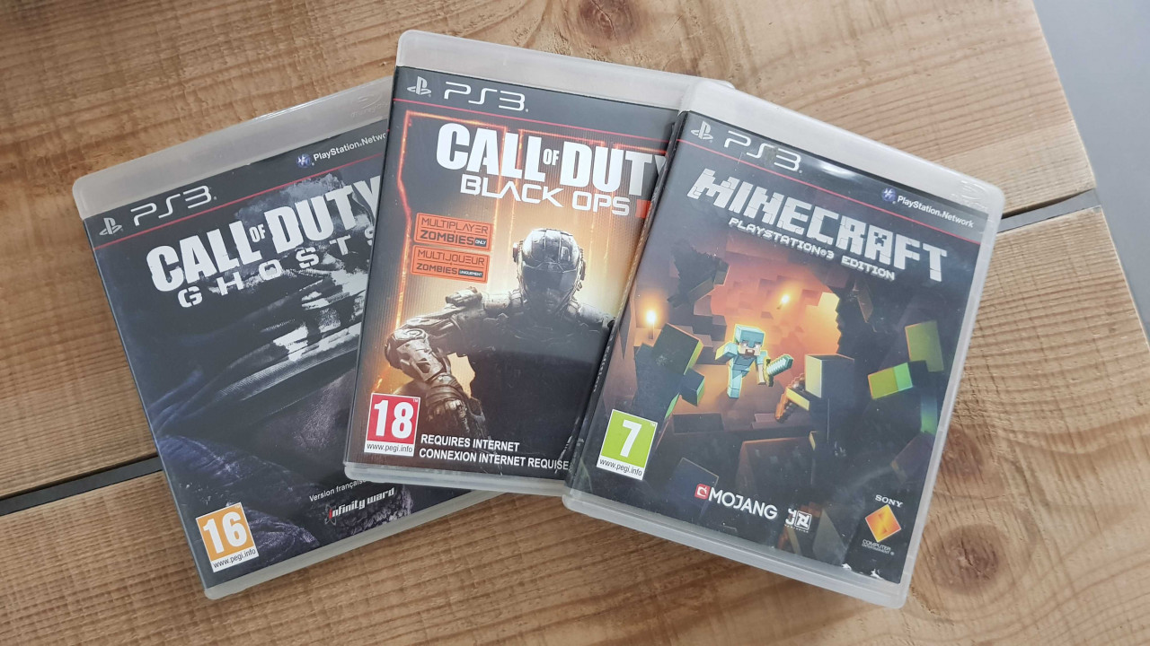 Lot 3 jeux ps3 .:. Grenier du Geek