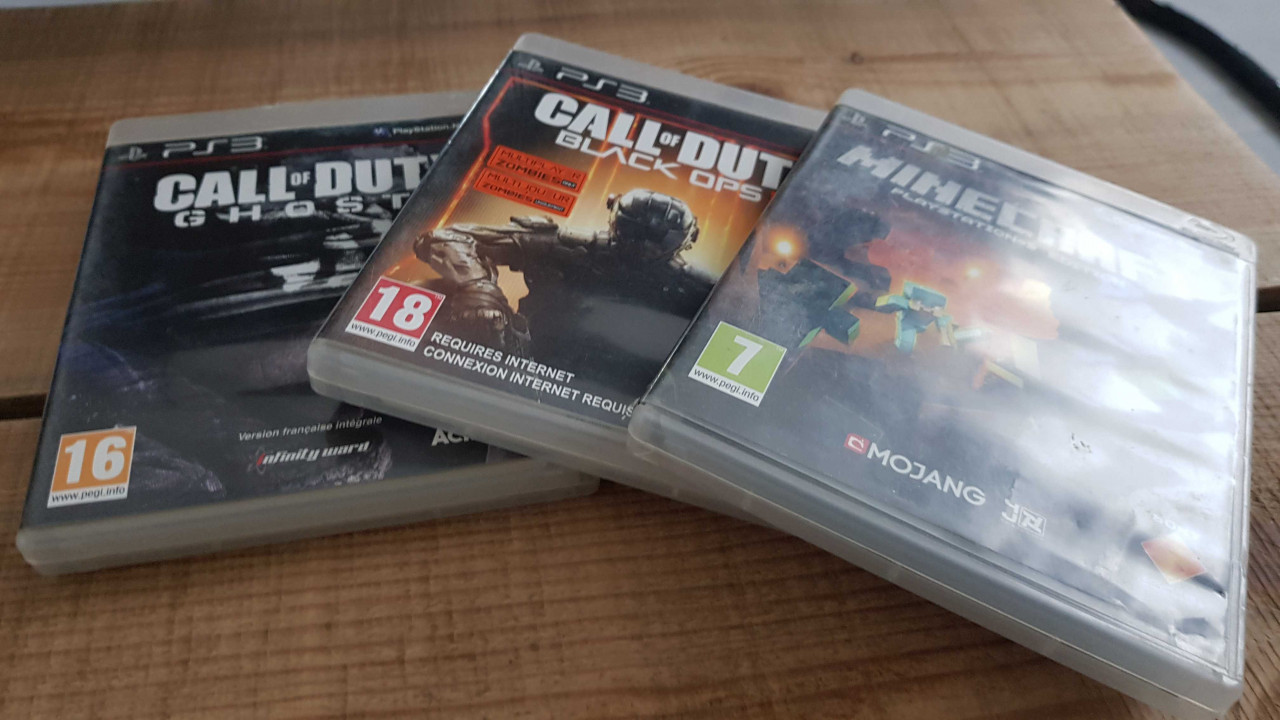 Lot 3 jeux ps3 .:. Grenier du Geek