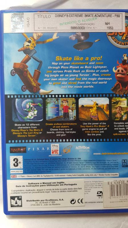 Extreme Skate Adventure ps2 .:. Grenier du Geek