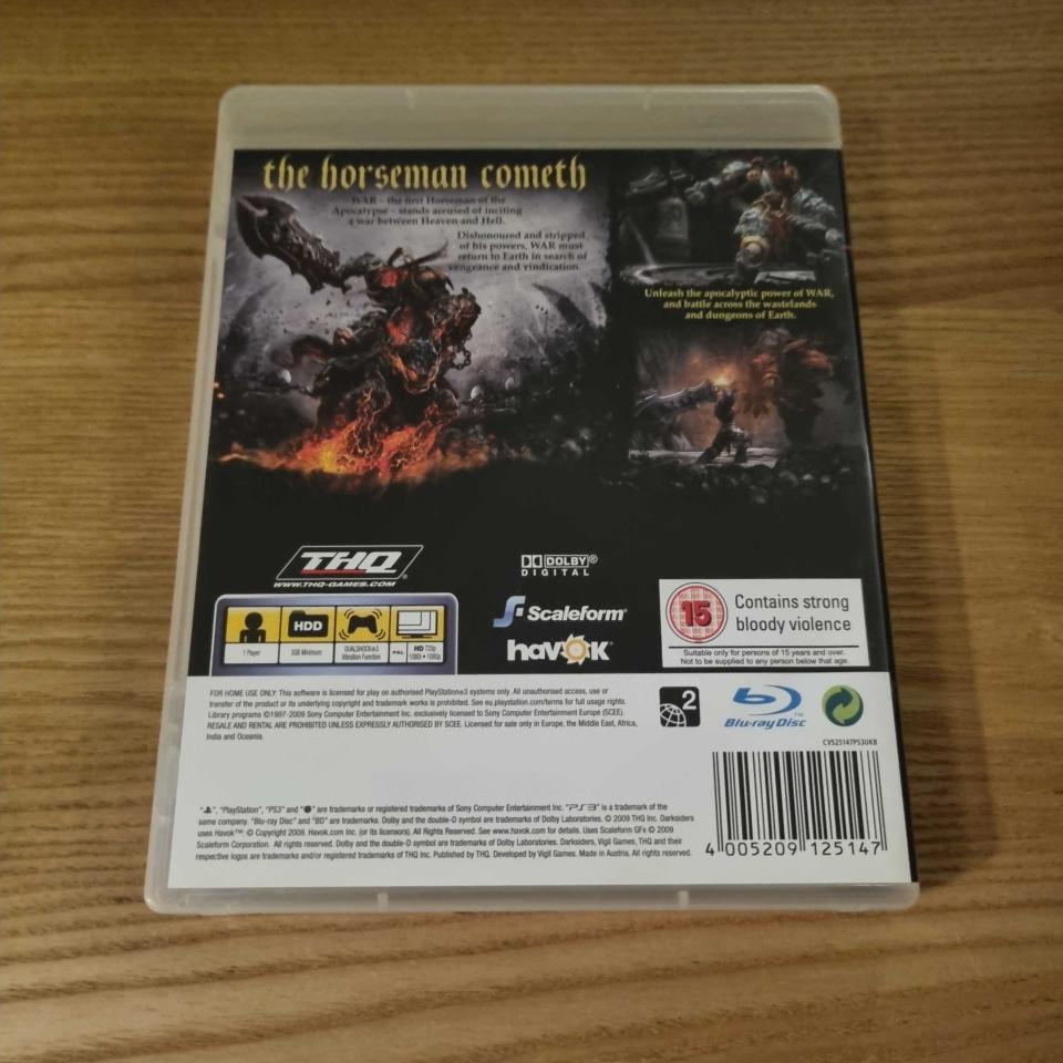 Jeu Darksiders sur PS3 .:. Grenier du Geek