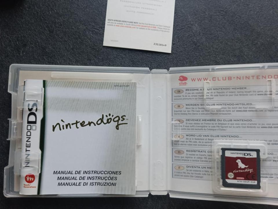 Nintendo - DS - Nintendogs - Dachshund & friends .:. Grenier du Geek