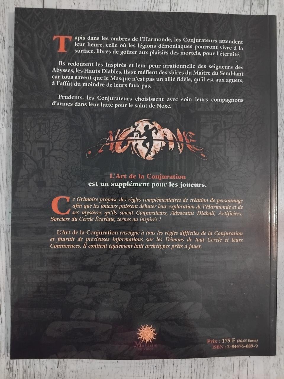 L'art de la conjuration (Supl AGONE) .:. Grenier du Geek