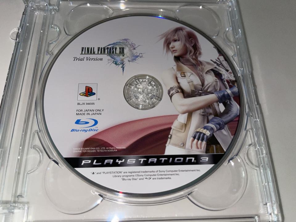 Final fantasy XIII ff 13 trial edition ps3 playstation 3 jp jap japan ...