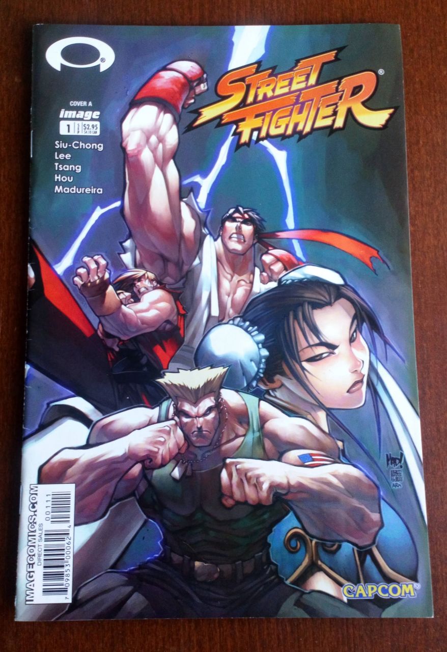 Street Fighter Comics Vol. 1 Issue 1 Cover A Sept 2003 Image Comics ...