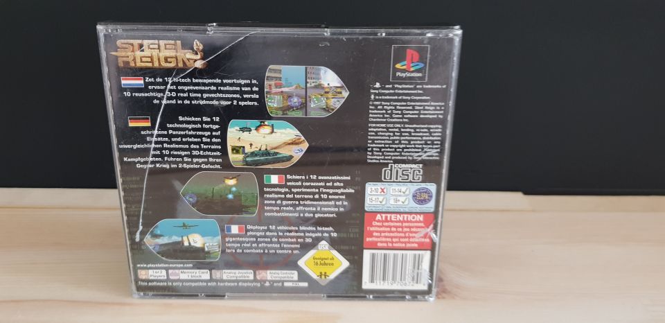 Jeu Steel reign ps1 .:. Grenier du Geek