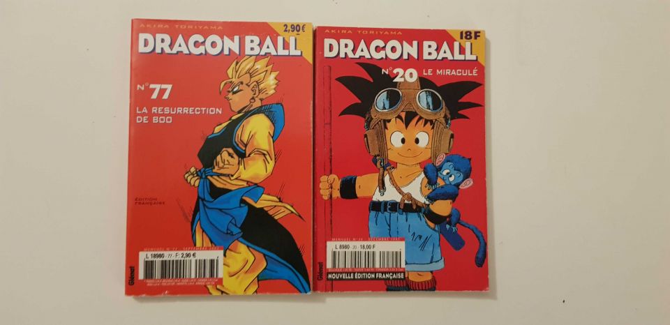 Manga Dragon ball Z tomes 20 et 77 .:. Grenier du Geek